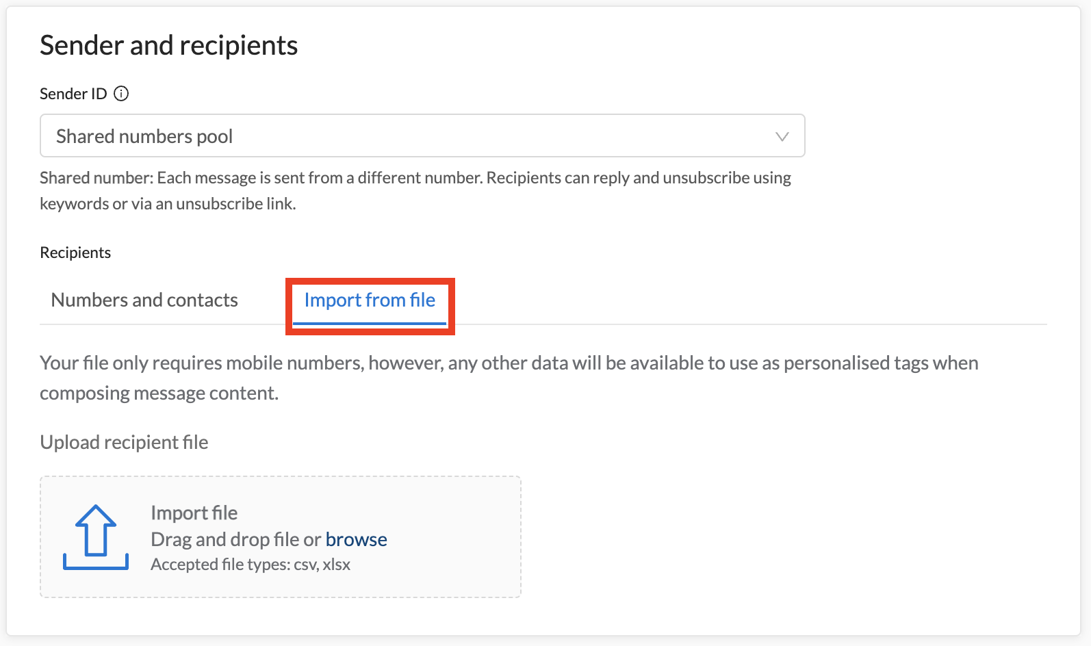Sending Messages – eTXT