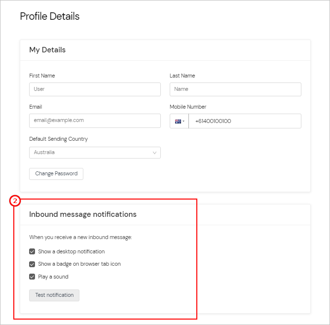 Setting up Desktop Notifications for Inbound Messages – eTXT